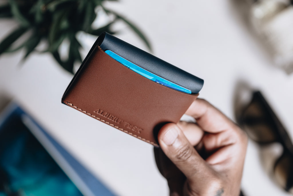 Albert Tusk | The Compact Wallet | Minimalist Leather Wallet